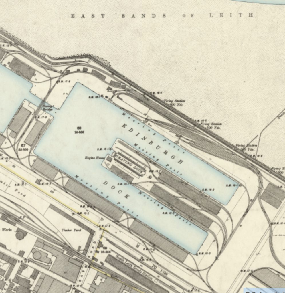 Edinburgh Dock Then And Now And The Future. • SS Explorer