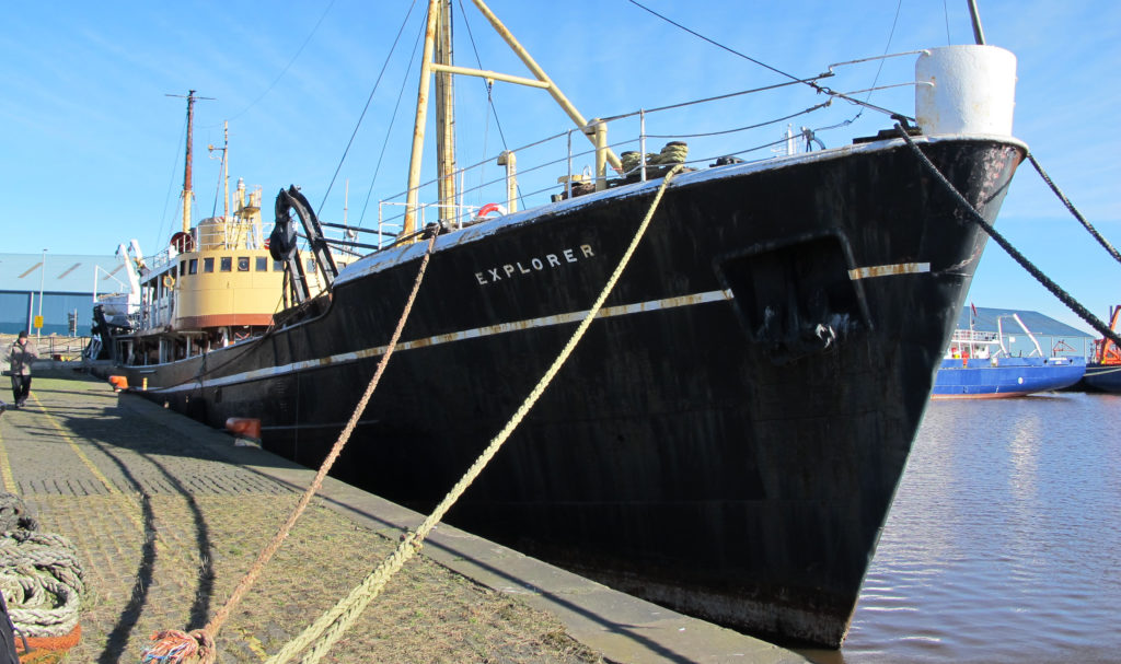 This is the website of the SS Explorer Preservation Society